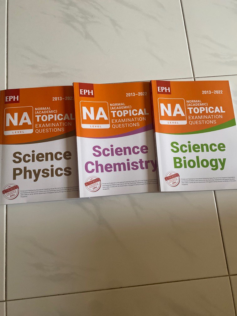 2013-2022 NA LEVEL science biology/physics/chemistry topical TYS ten ...