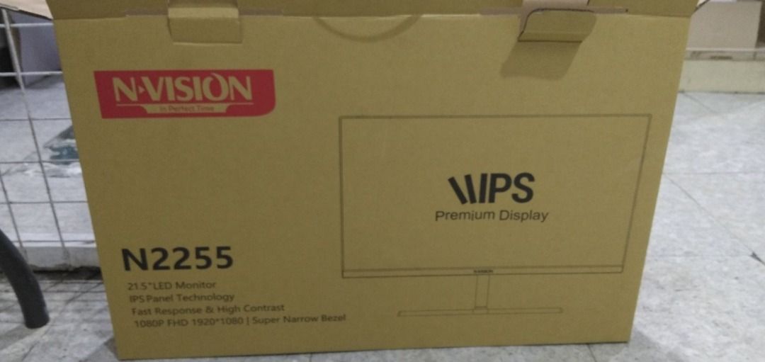21.5" NVISION N2255 - B 21.5" FRAMELESS 75H MONITOR, Computers & Tech ...
