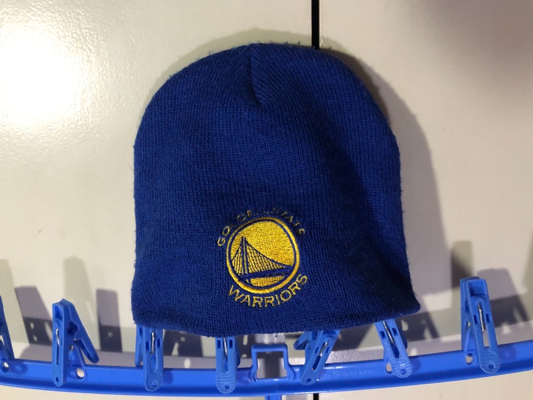 (2-4T) Adidas blue knit cap, Golden State Warriors design, Babies ...