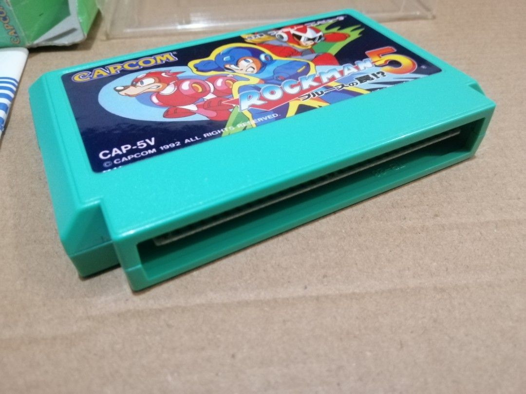 懷舊 絕版 CAPCOM 任天堂 NINTENDO 紅白機 FC FAMICOM FAMILY COMPUTER 日本原裝正版 遊戲 盒帶 ...
