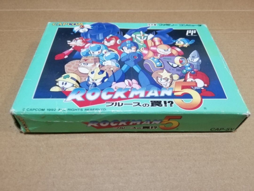 懷舊 絕版 CAPCOM 任天堂 NINTENDO 紅白機 FC FAMICOM FAMILY COMPUTER 日本原裝正版 遊戲 盒帶 ...