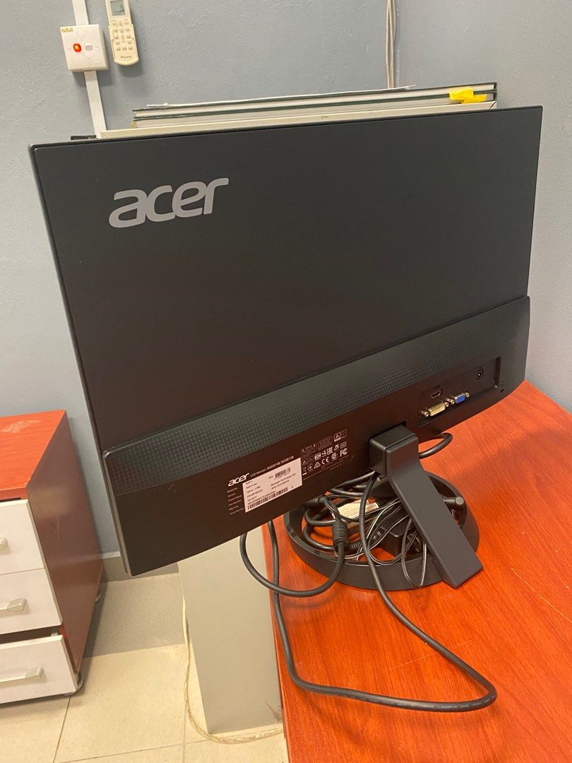 Acer Monitor R241Y, Computers & Tech, Parts & Accessories, Monitor ...
