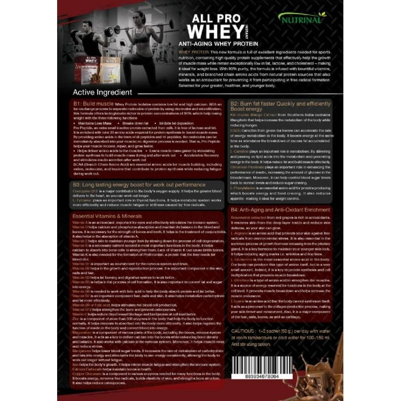 NUTRINAL ALL PRO CHOCOLATE FLAVOUR, Health & Nutrition, Health ...