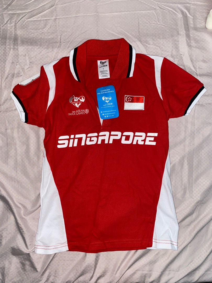 ASEAN Para Games Singapore Polo Tee, Women's Fashion, Tops, Other Tops ...