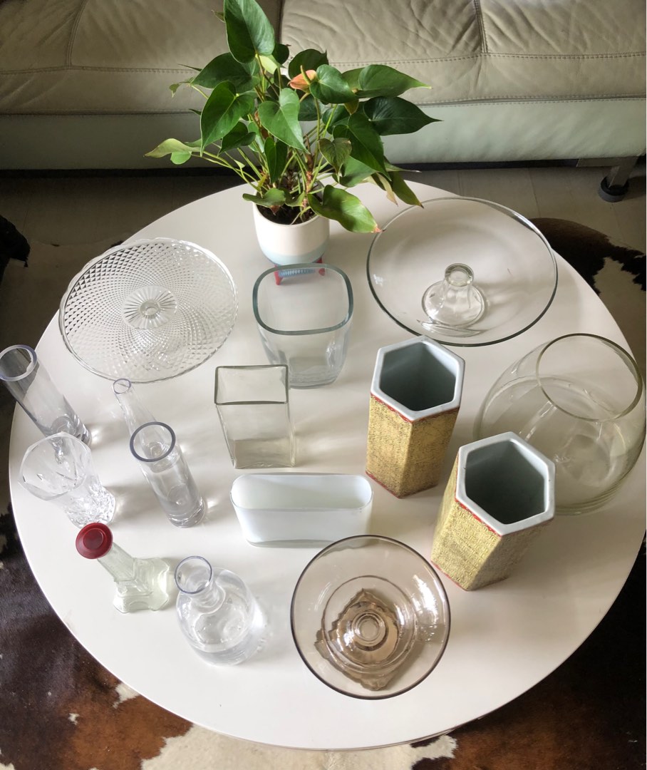 Assorted Vases, Furniture & Home Living, Home Decor, Vases & Decorative ...