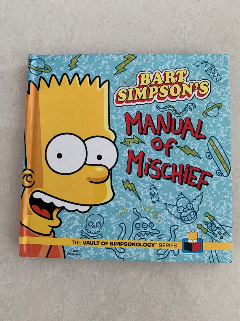 Bart Simpson's Manual of Mischief, Hobbies & Toys, Books & Magazines ...