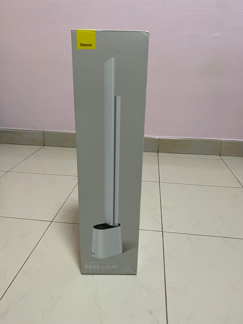 Baseus LED rechargeable folding desk lamp, Furniture & Home Living ...