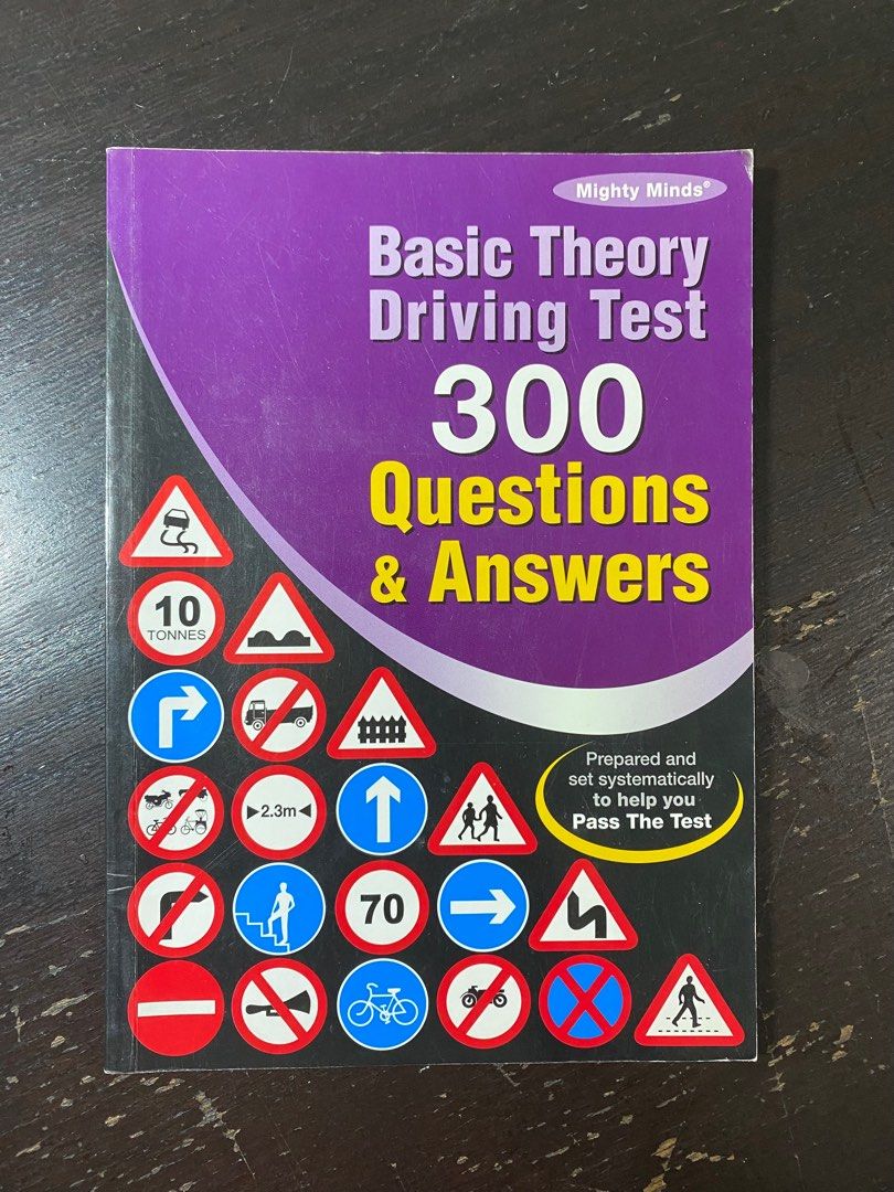 Basic Theory Driving Test 300 Questions and Answers, Hobbies & Toys ...