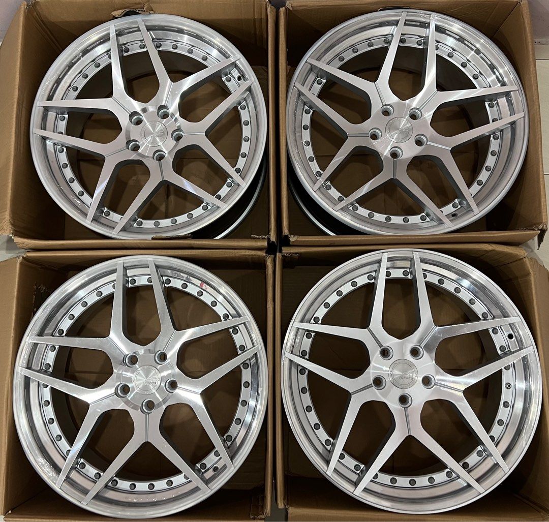 BC FORGED Wheels Rims 20inch, Car Accessories, Tyres & Rims on Carousell