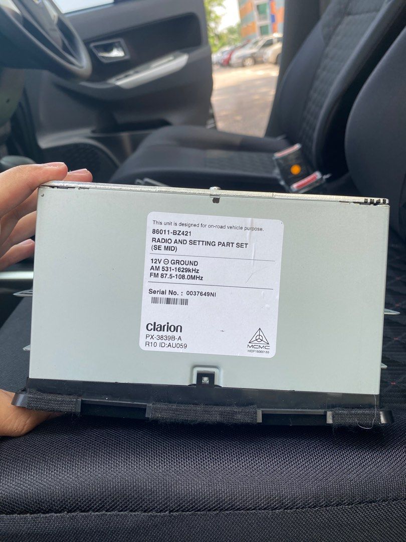 Bezza 2022 Radio Player, Auto Accessories on Carousell