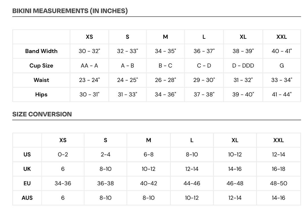 Blackbough Bikini in Seafoam, Women's Fashion, Swimwear, Bikinis ...