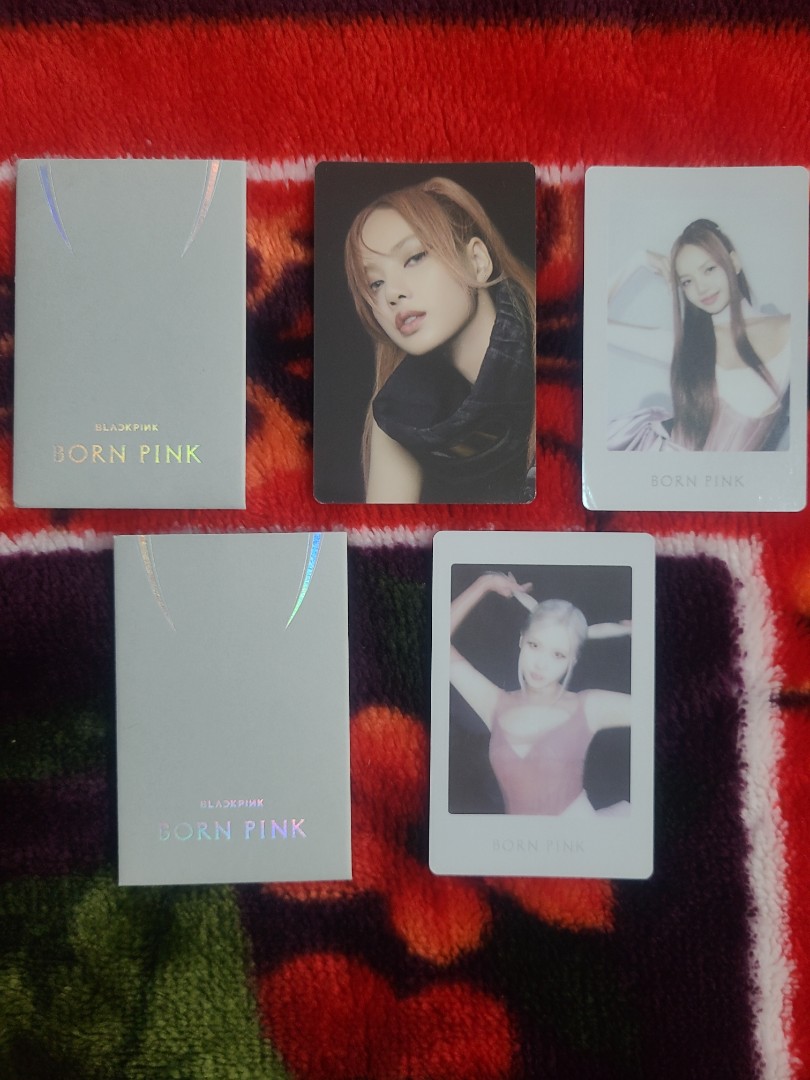 Blackpink Born Pink Digipack YG POB Photocards, Hobbies & Toys ...