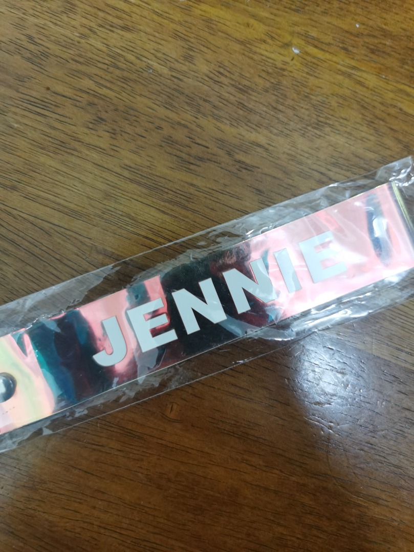Blackpink Jennie NameTag, Hobbies & Toys, Collectibles & Memorabilia, K ...