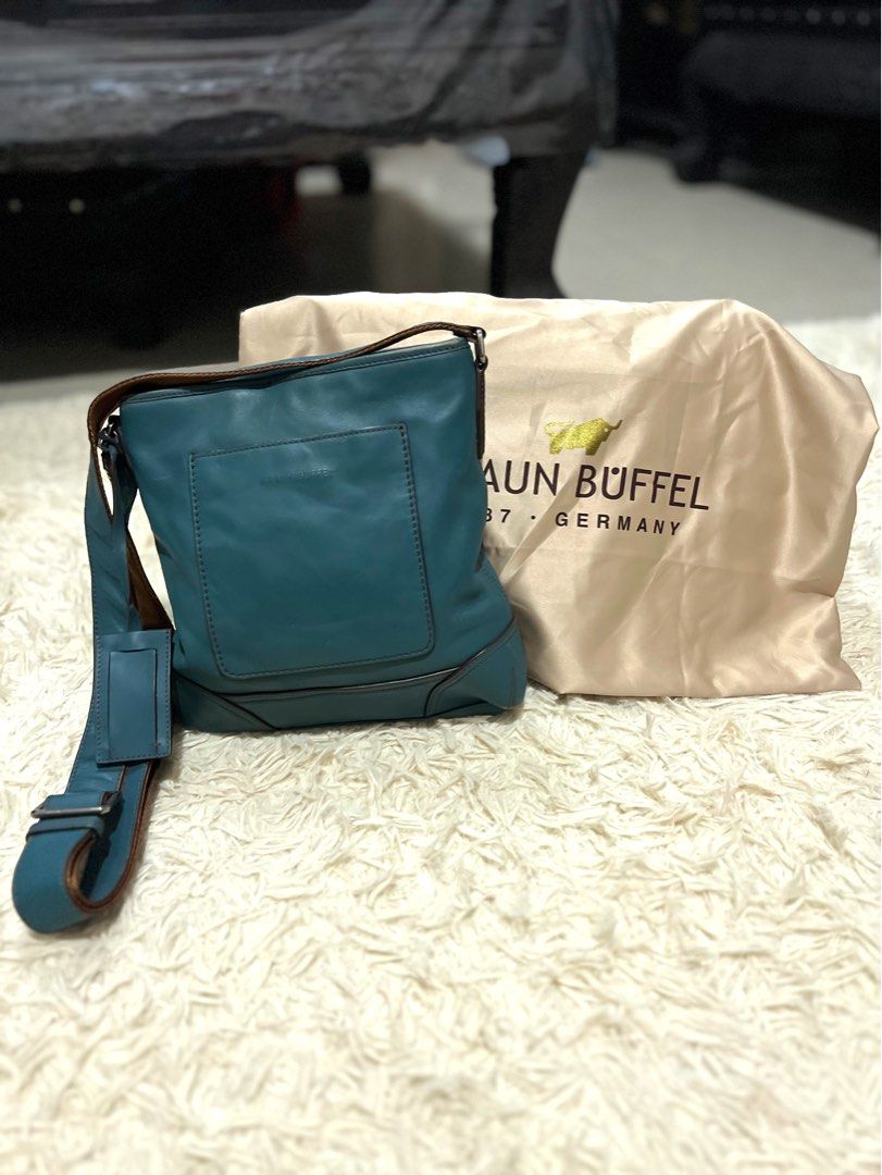 BRAUN BUFFEL SLING BAG, Men's Fashion, Bags, Sling Bags on Carousell
