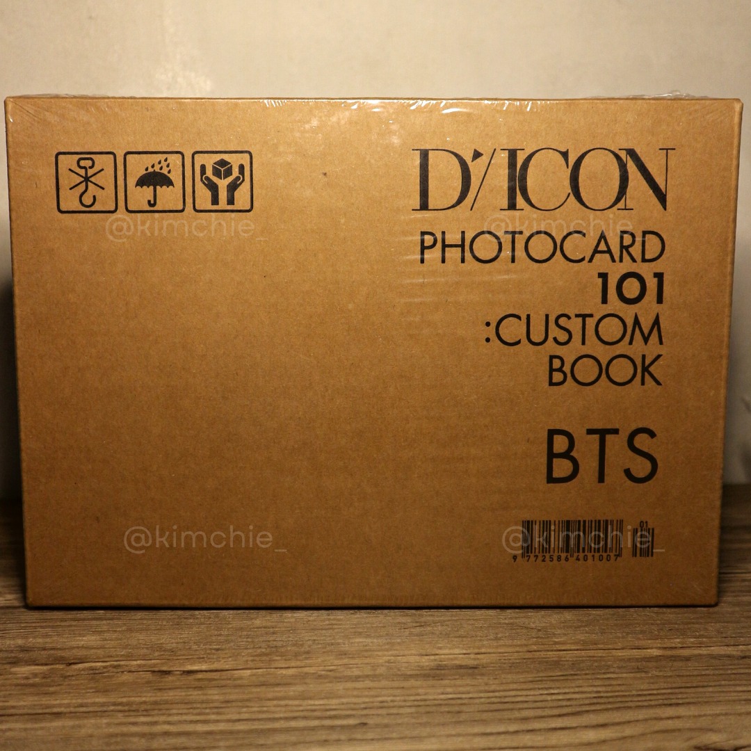 BTS DICON 101 PHOTOCARD CUSTOM BOOK OFFICIAL SEALED, Hobbies & Toys, Memorabilia & Collectibles ...