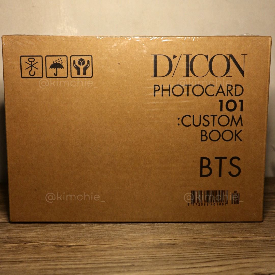 BTS DICON 101 PHOTOCARD CUSTOM BOOK OFFICIAL SEALED, Hobbies & Toys, Memorabilia & Collectibles ...