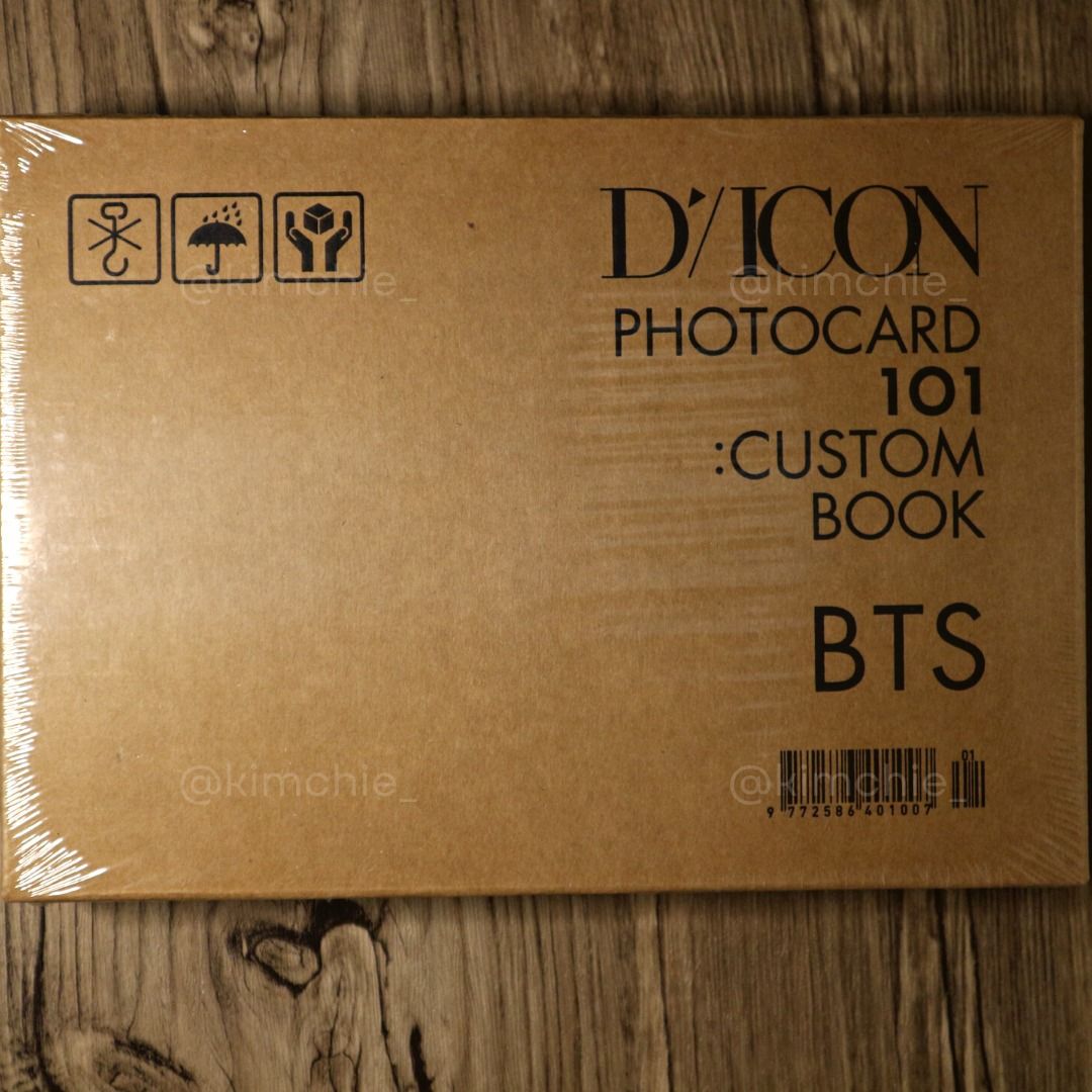 BTS DICON 101 PHOTOCARD CUSTOM BOOK OFFICIAL SEALED, Hobbies & Toys ...