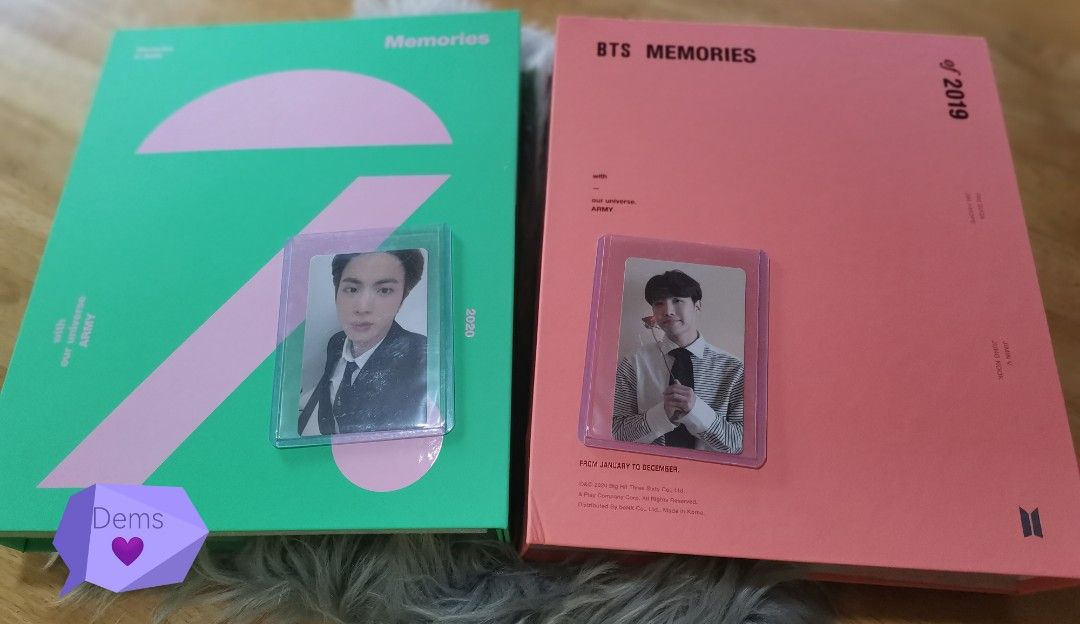 BTS Memories of 2020 DVD w/ Jin PC, Hobbies & Toys, Music & Media, CDs ...
