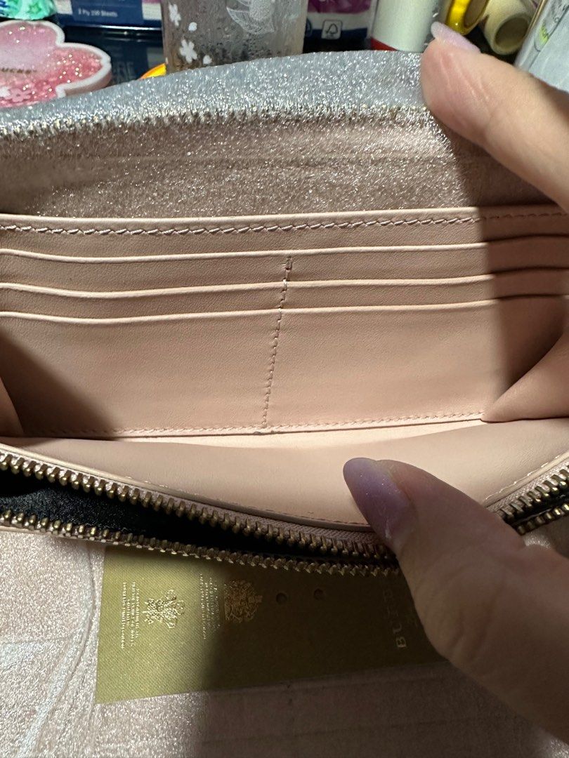 Burberry long zip around wallet ( got defects ) fast deal $70, Women's ...