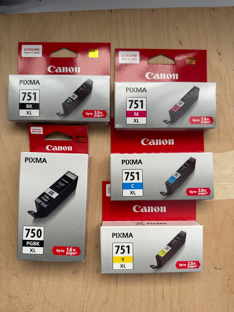 Canon original printer cartridges, Computers & Tech, Printers, Scanners ...