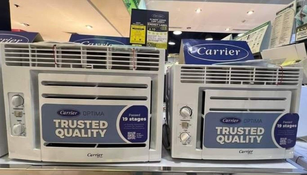 Carrier Window Type Aircon, TV & Home Appliances, Air Conditioning and ...