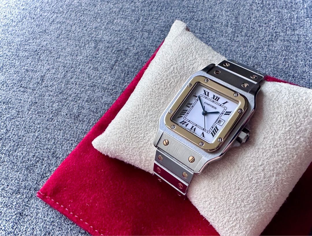 Cartier Watch Santos Carree Ref. 2961 (fully-serviced with 2-year ...