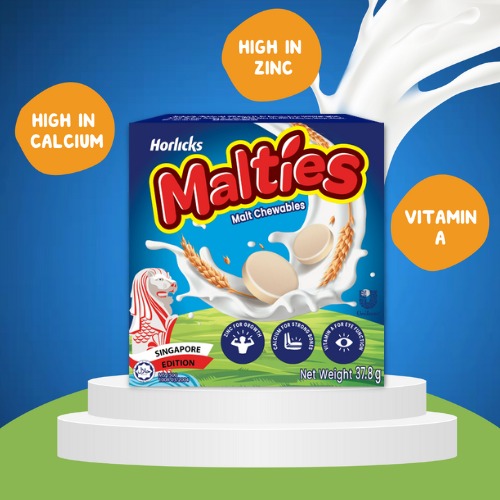 [Carton Sale] Horlicks Malties Malt Candy 37.8g x 24 Boxes, Food ...
