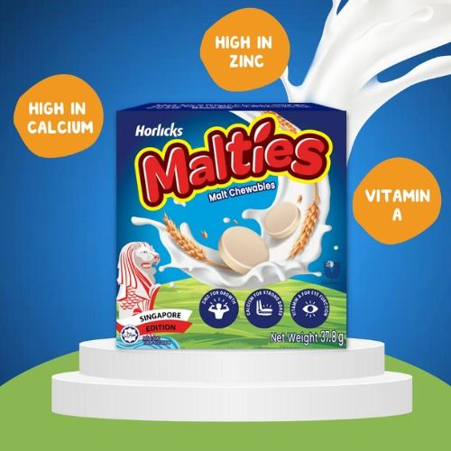 [Carton Sale] Horlicks Malties Malt Candy 37.8g x 24 Boxes, Food ...