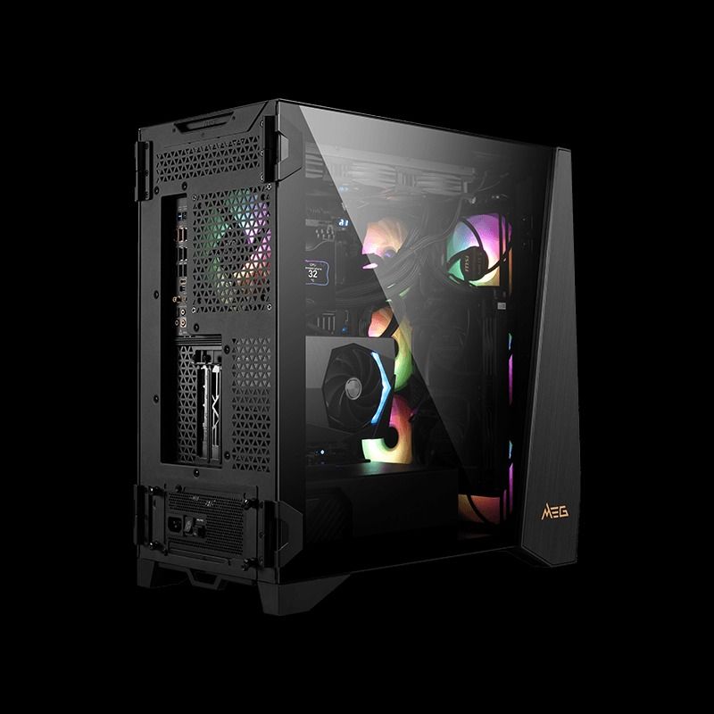 CASE | MSI MEG PROSPECT 700R | LEGENDARY EATX LCD PANEL DESKTOP PC CASE ...