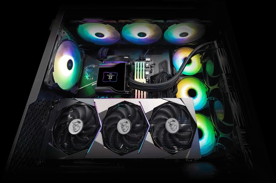 CASE | MSI MEG PROSPECT 700R | LEGENDARY EATX LCD PANEL DESKTOP PC CASE ...