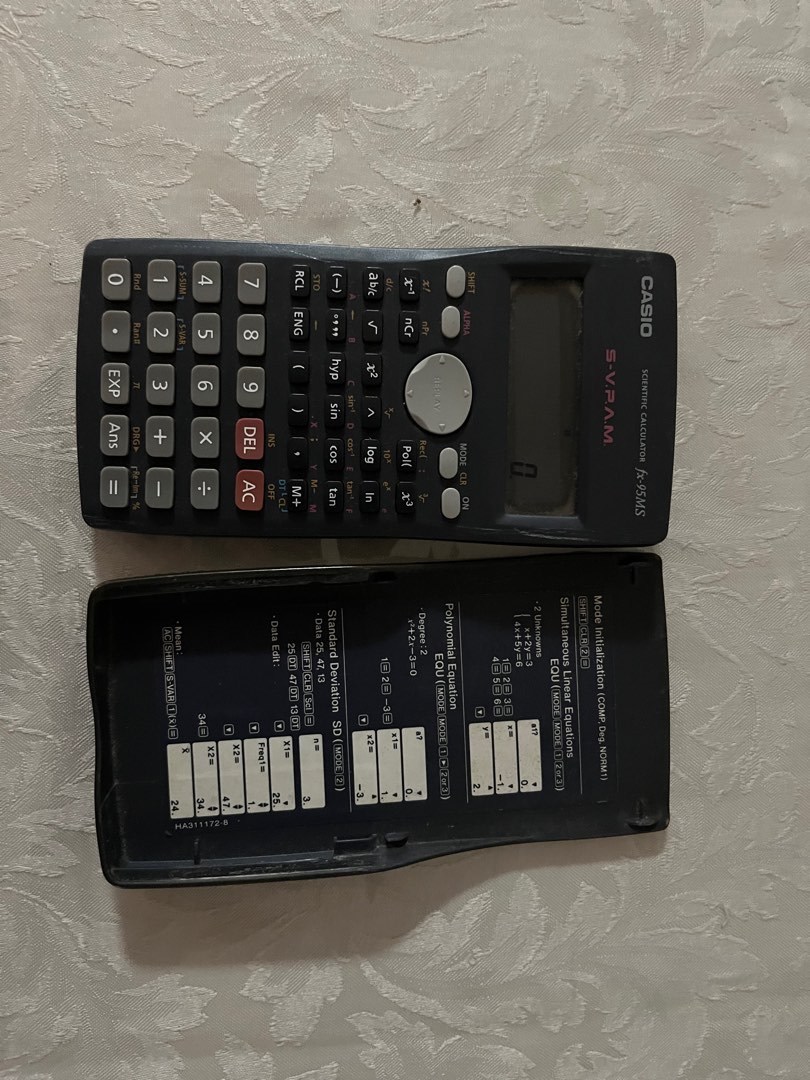 casio fx-95ms calculator, Hobbies & Toys, Stationery & Craft ...