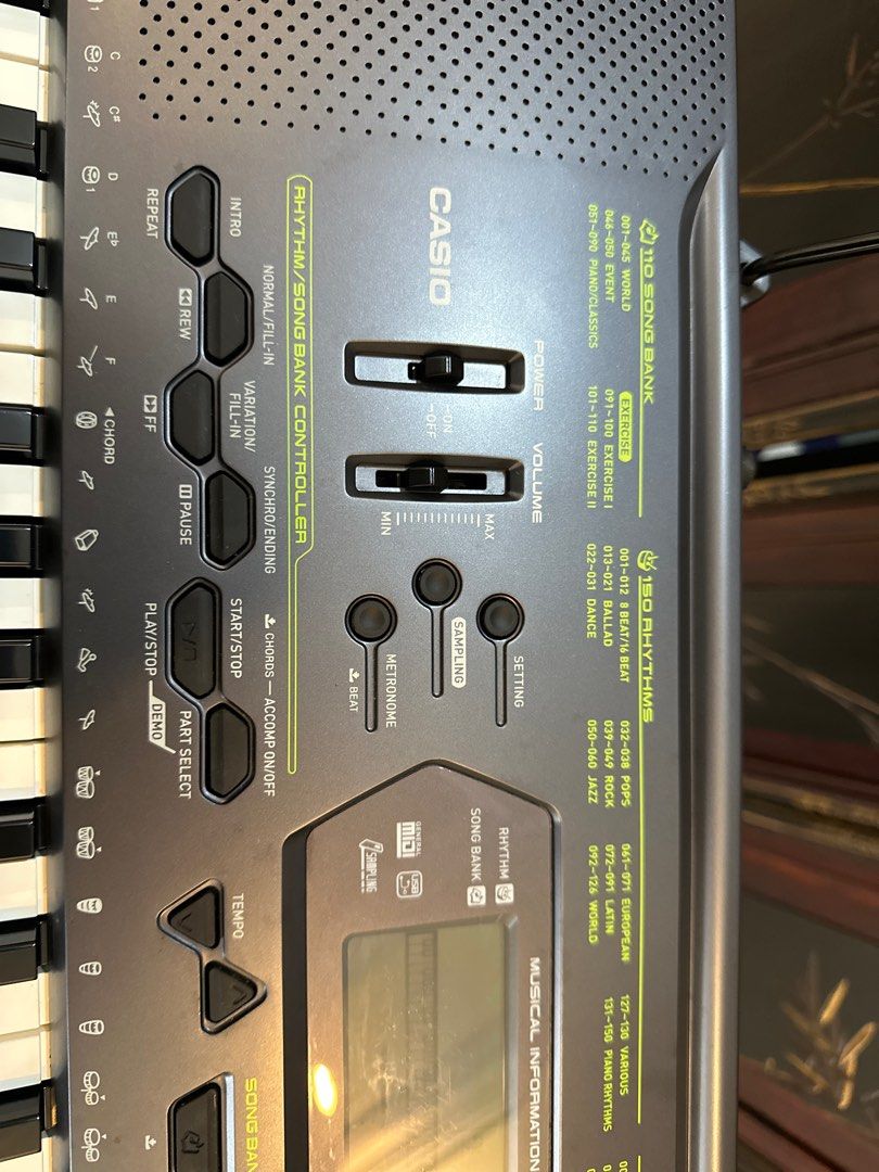 Casio Electronic Keyboard CTK-2000, Hobbies & Toys, Music & Media, Musical Instruments on Carousell