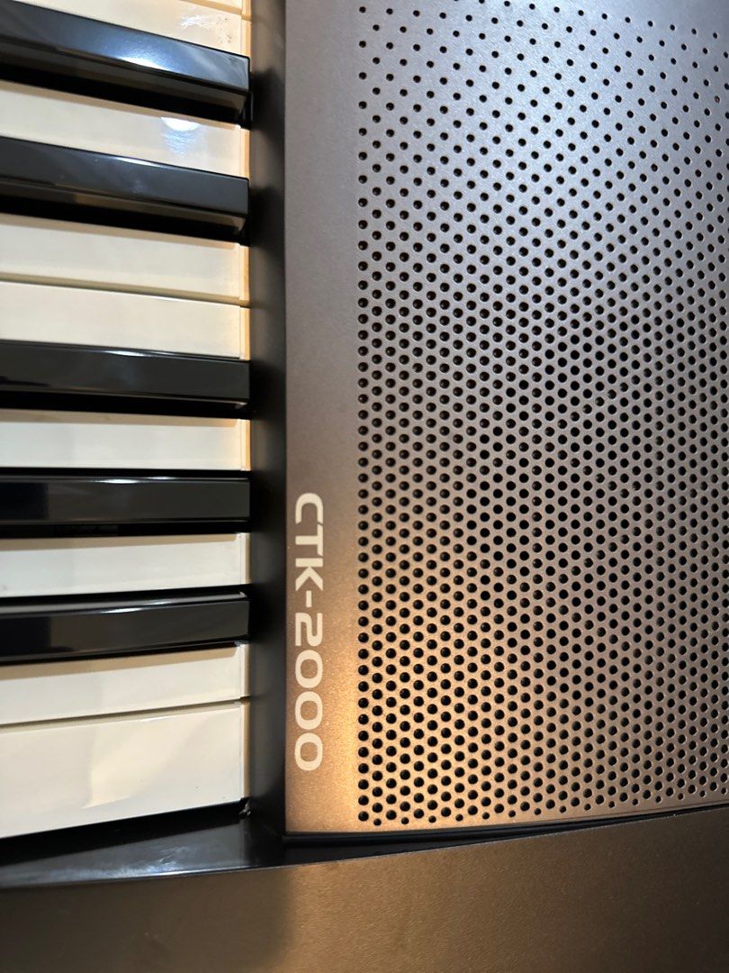 Casio Electronic Keyboard CTK-2000, Hobbies & Toys, Music & Media ...