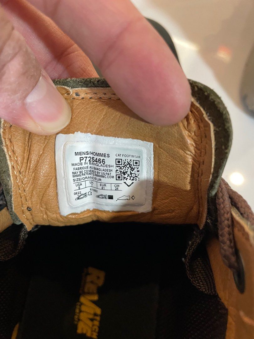 Caterpillar covert mid wp boots, Men's Fashion, Footwear, Boots on ...