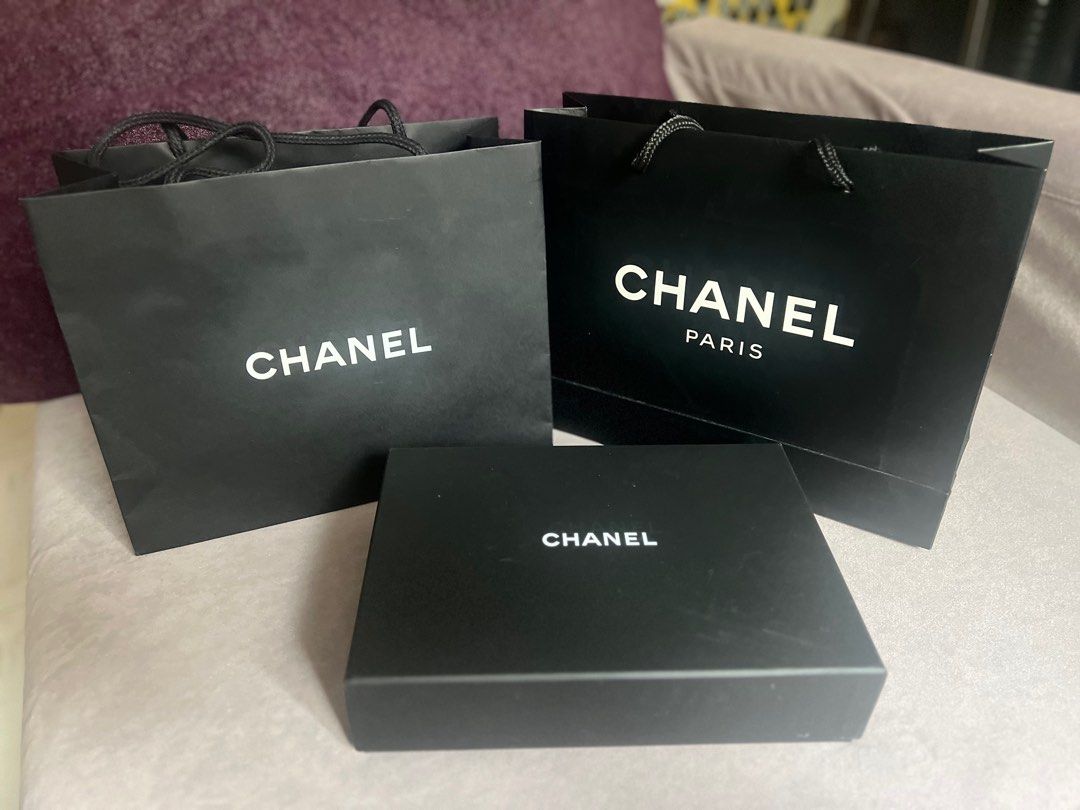 Chanel Box and Paperbag with Original Inclusions, Luxury, Accessories ...