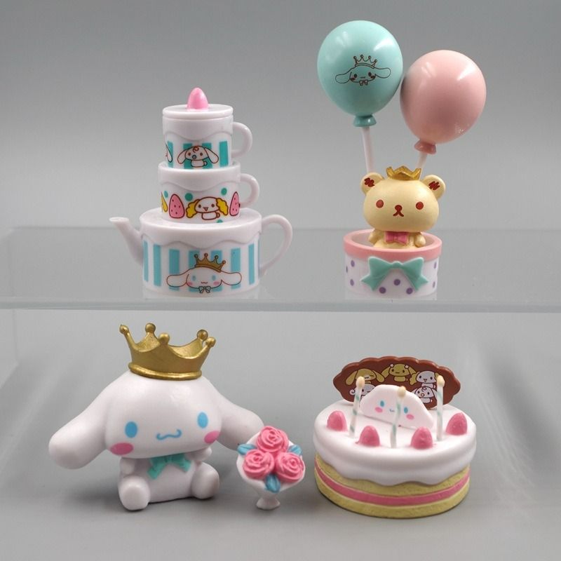 Cinnamoroll Birthday Party Series Figurines Set, Hobbies & Toys ...