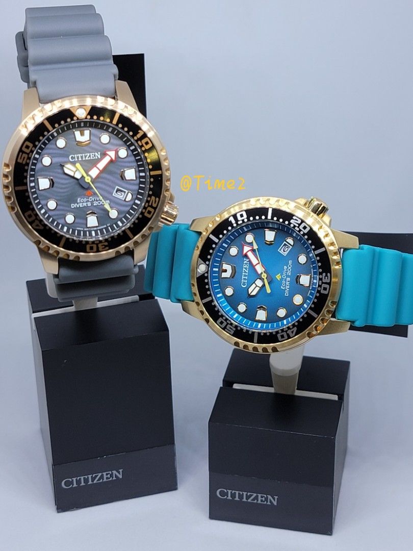 Citizen Men's Promaster Diver Eco-Drive Teal Blue Dial Blue
