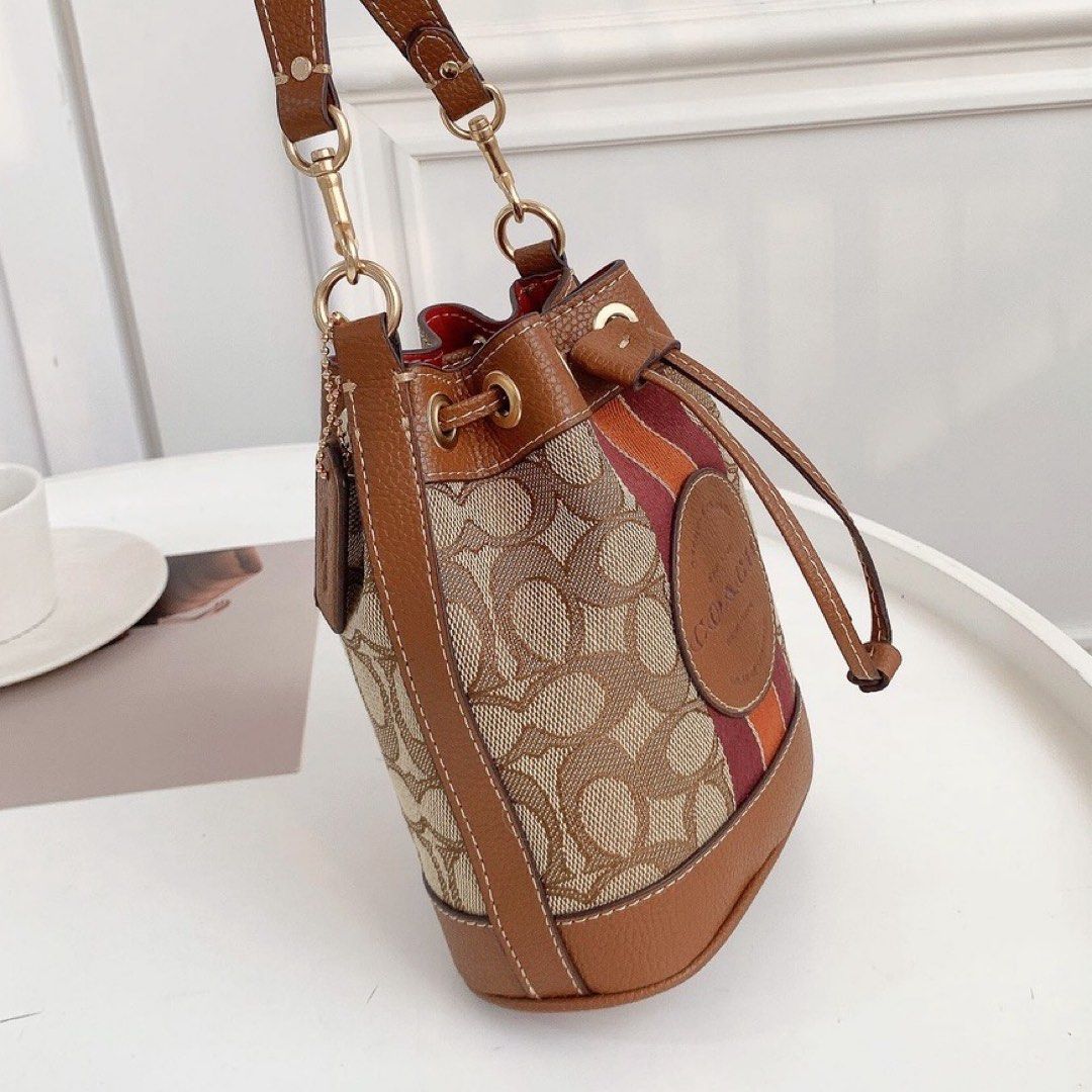 Coach Dempsey Bucket Crossbody Bag, Women's Fashion, Bags & Wallets ...