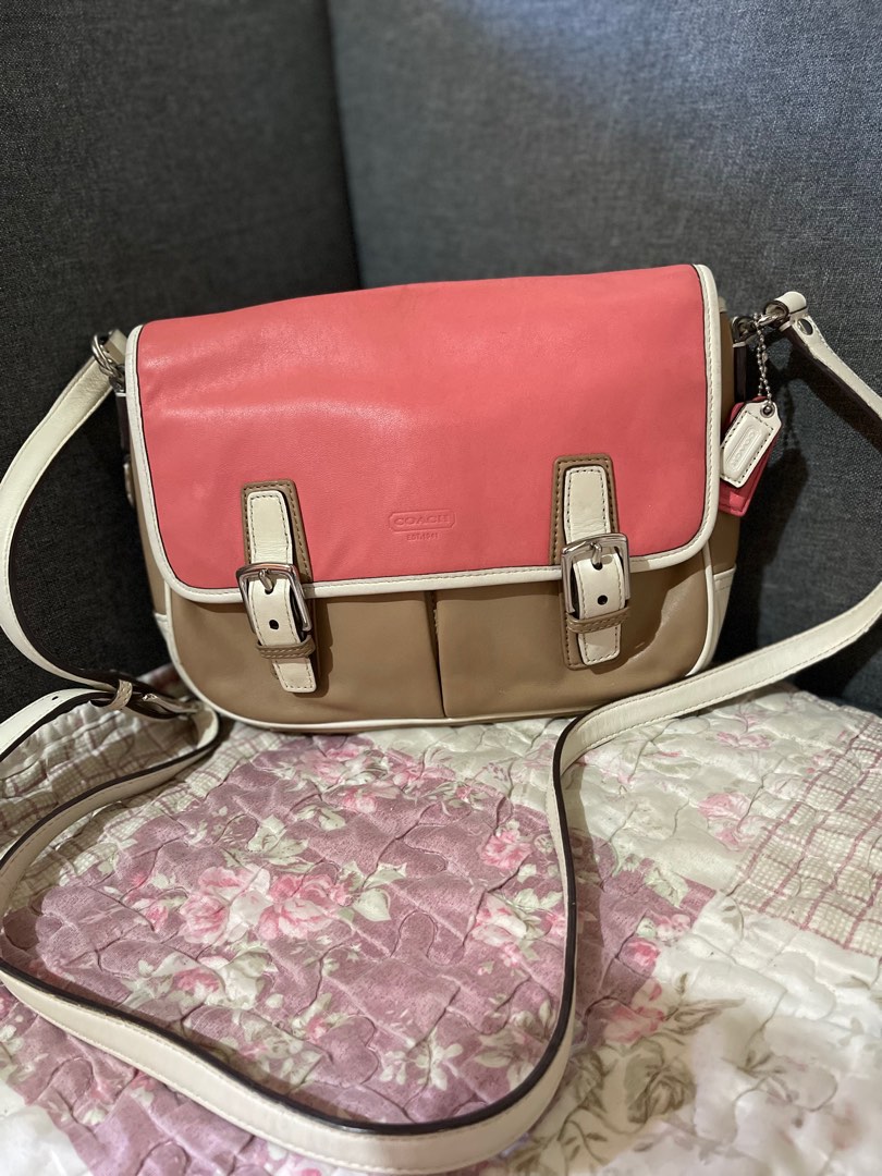 Coach small satchel, Women's Fashion, Bags & Wallets, Cross-body Bags ...
