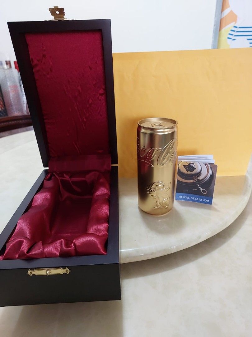 Coca-Cola 24K Gold Plated Can, Hobbies & Toys, Memorabilia ...