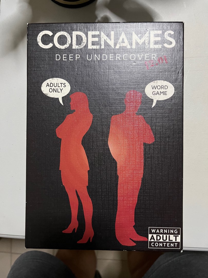 Codenames - Adult version, Hobbies & Toys, Toys & Games on Carousell