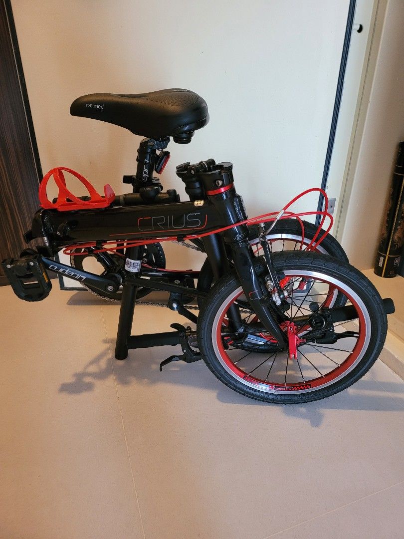 CRIUS Shadow Foldable bicycle, Sports Equipment, Bicycles & Parts, Bicycles on Carousell