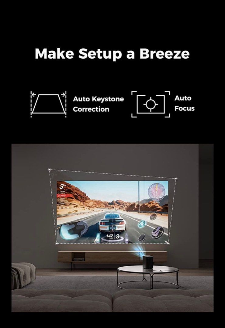 Dangbei Smart Projector, Emotn N1 Netflix Officially-Licensed Smart ...