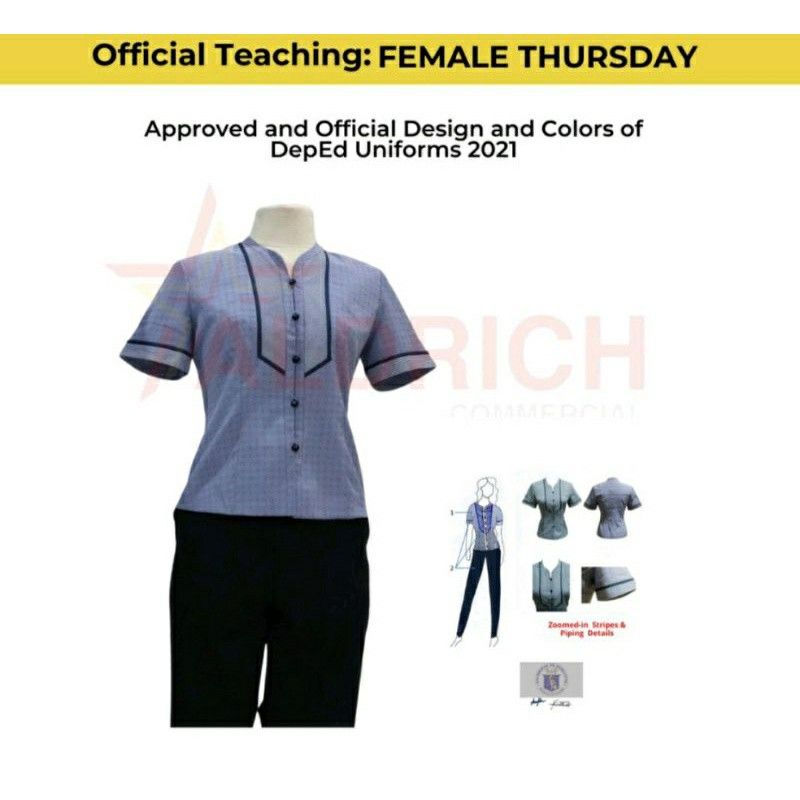 DEPED COMPLETE SET WOMEN'S UNIFORM, Women's Fashion, Dresses & Sets ...