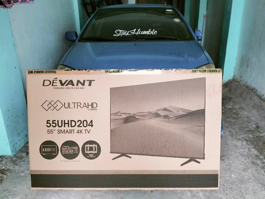Devant 55UHD204 55" 4K UHD Smart TV, TV & Home Appliances, TV ...