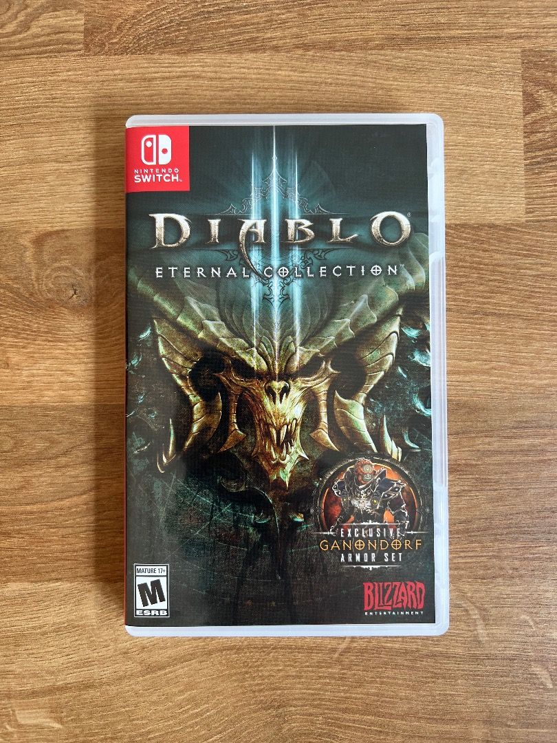 Diablo 3 - Nintendo Switch Physical Game, Video Gaming, Video Games ...