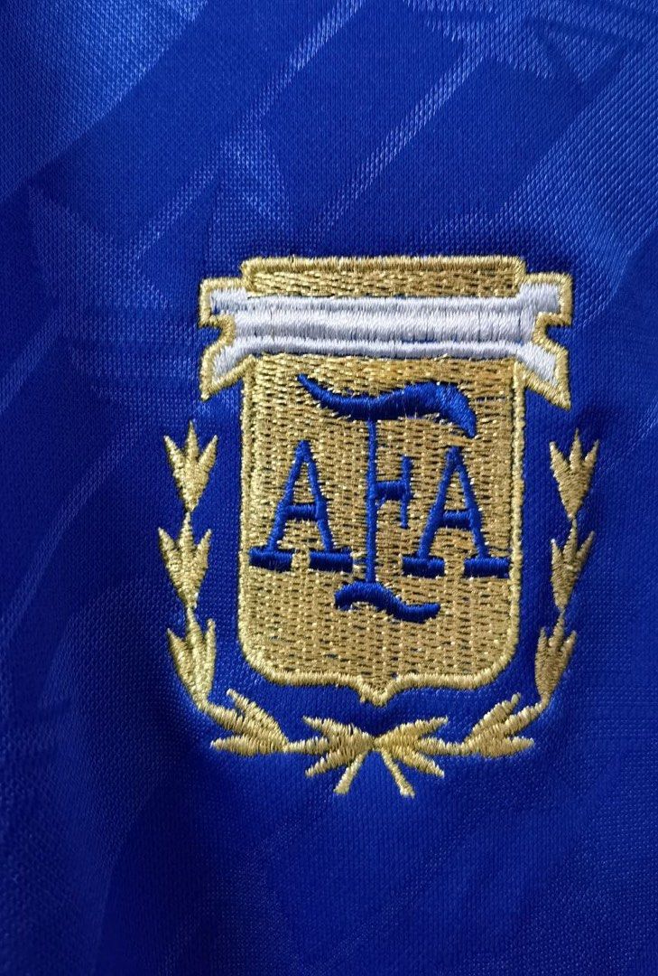 Diego Maradona Argentina Away World Cup 1994 (Jaspo) soccer/football ...