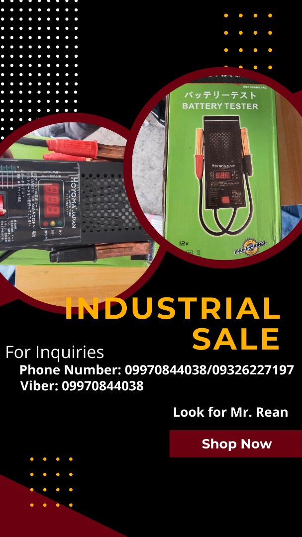 Digital Battery Load Tester, Commercial & Industrial, Industrial ...