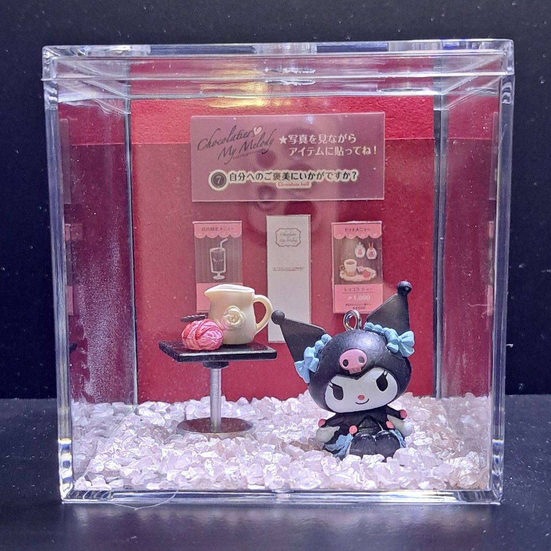 DIY系列 Sanrio Kuromi's Room - Tea Time, 興趣及遊戲, 玩具 & 遊戲類 - Carousell
