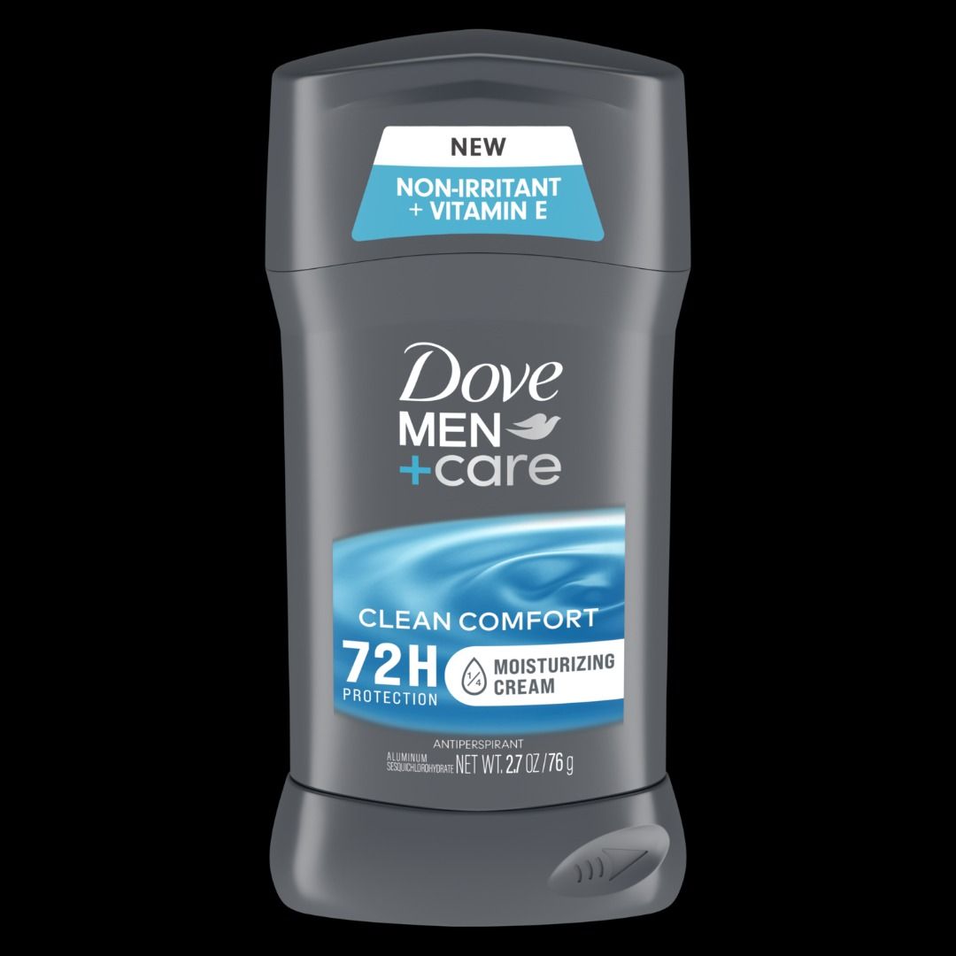 Dove Men+Care Antiperspirant Deodorant Stick Clean Comfort 72-Hour ...